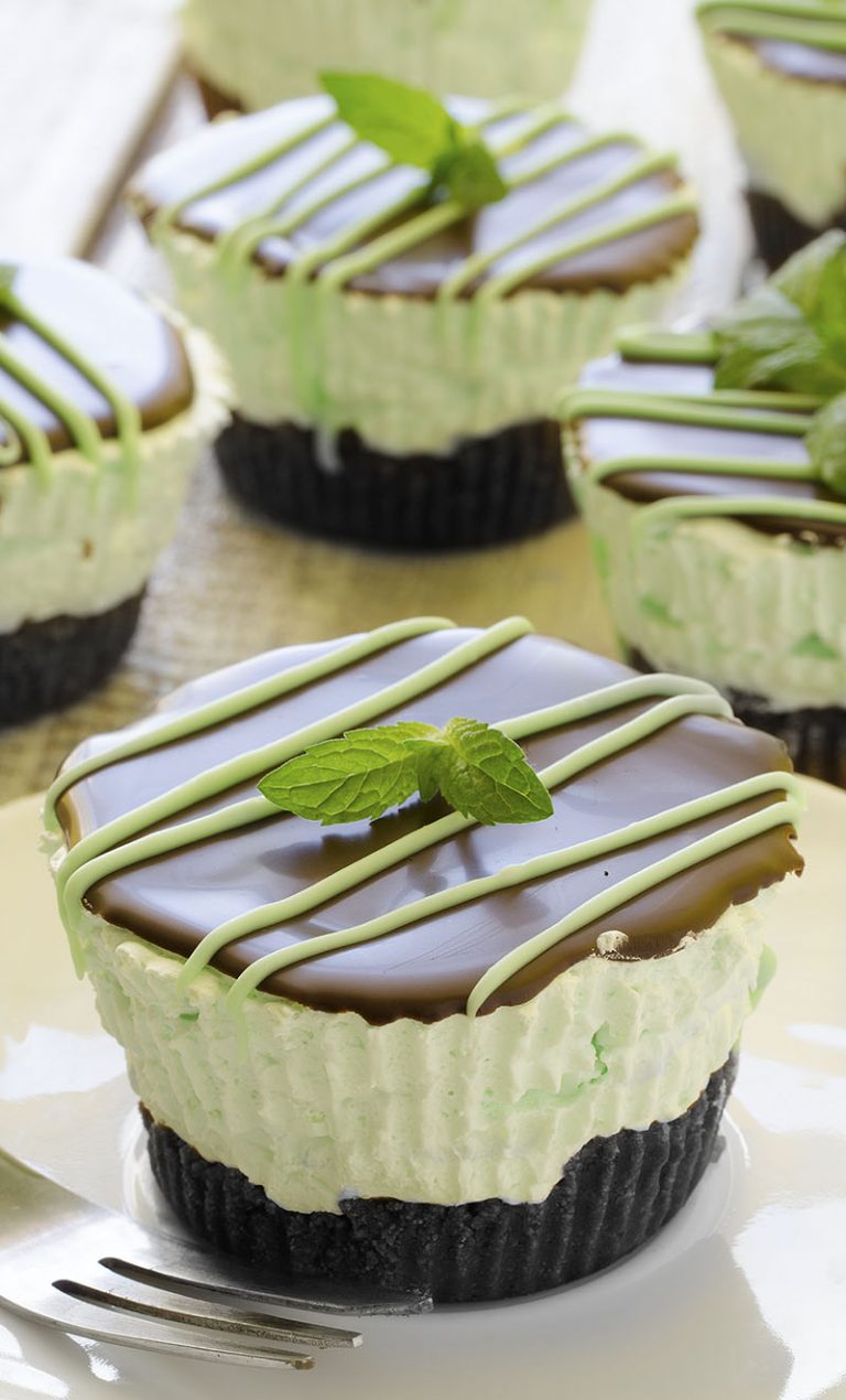 The Best Mini Mint Cheesecake Recipe