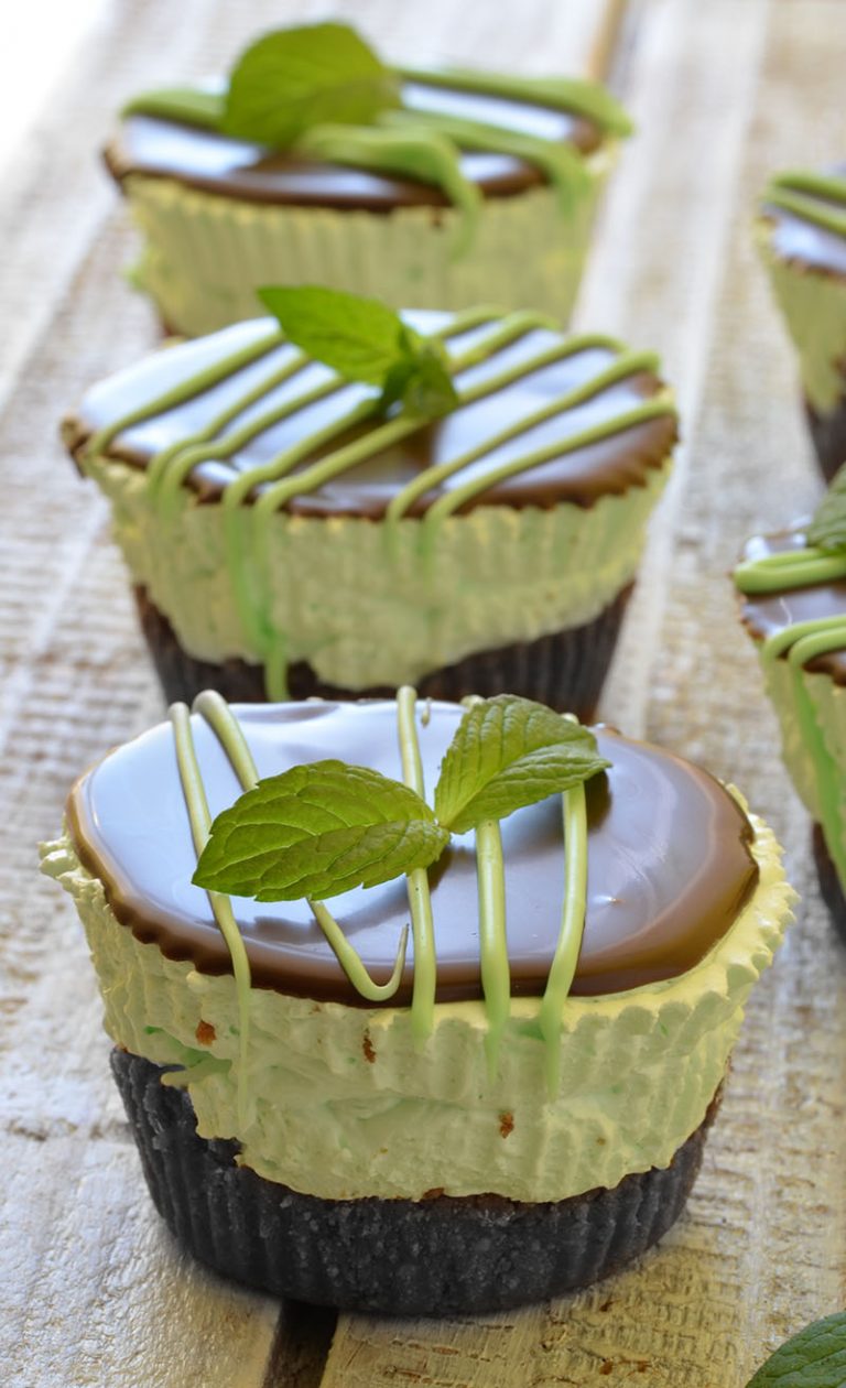 The Best Mini Mint Cheesecake Recipe