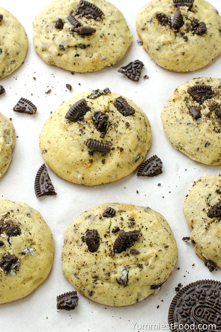 Oreo Cream Pudding Cookies – Recipe from Yummiest Food Cookbook