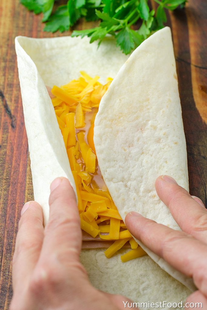 Easy Ham and Cheese Breakfast Pockets – Recipe from Yummiest Food Cookbook