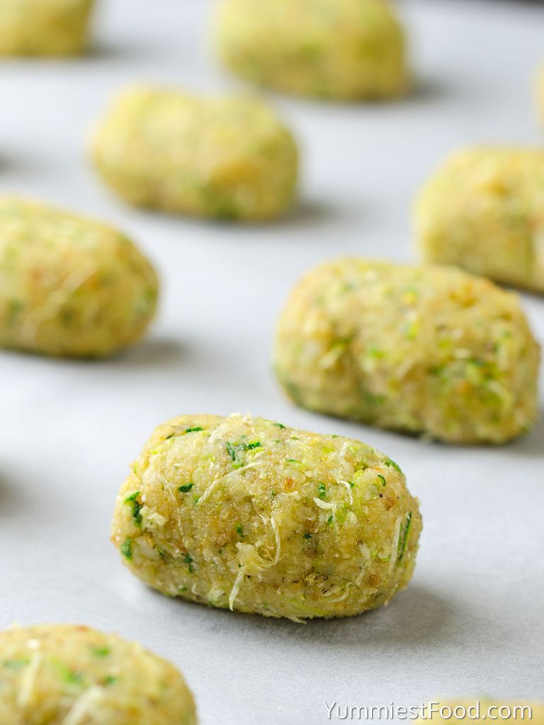 Easy Zucchini Tots – Recipe from Yummiest Food Cookbook