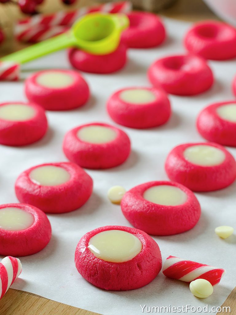 Cream Cheese Peppermint Christmas Buttons – Recipe from Yummiest Food ...