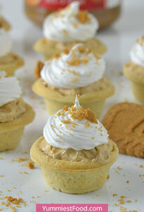 Lotus Biscoff Cheesecake Cookie Cups – Recipe from Yummiest Food Cookbook