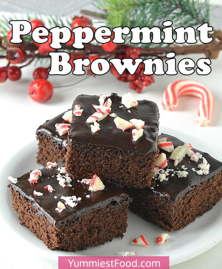 Peppermint Brownies – Recipe from Yummiest Food Cookbook