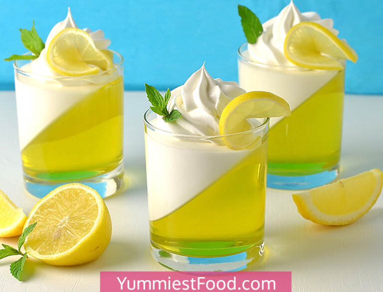 Lemon Panna Cotta – Recipe from Yummiest Food Cookbook