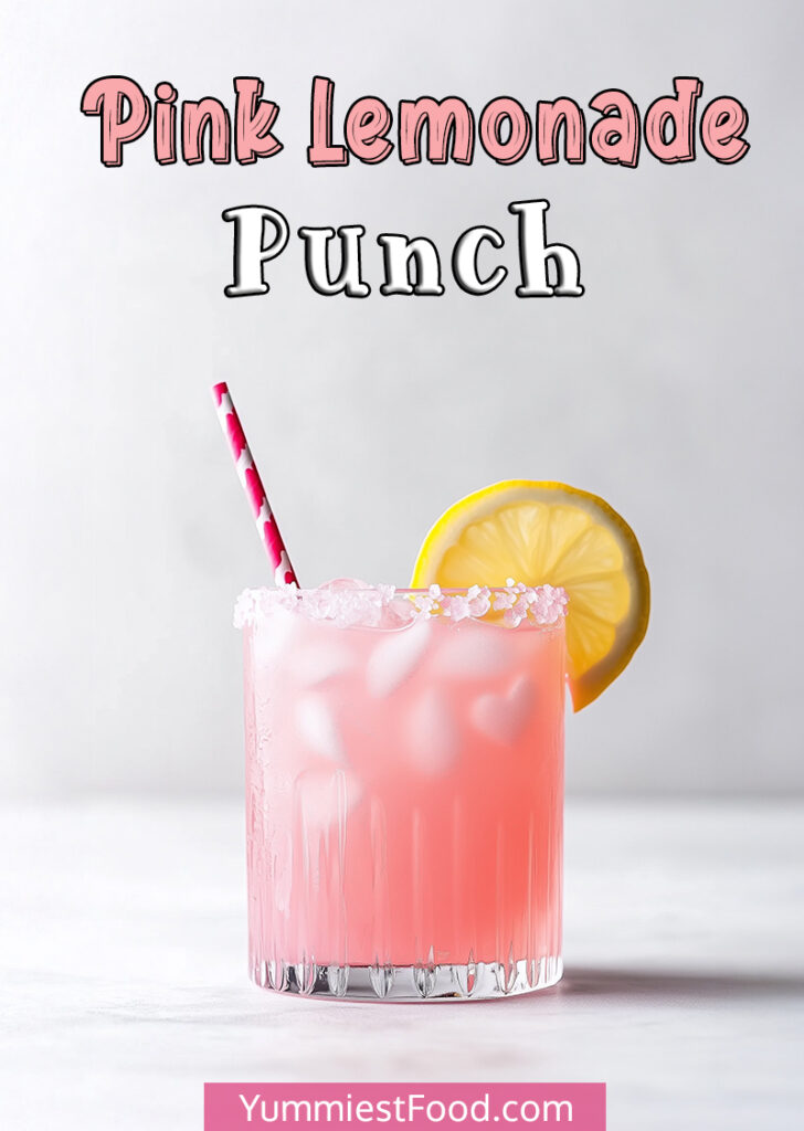 Pink Lemonade Punch – Recipe from Yummiest Food Cookbook